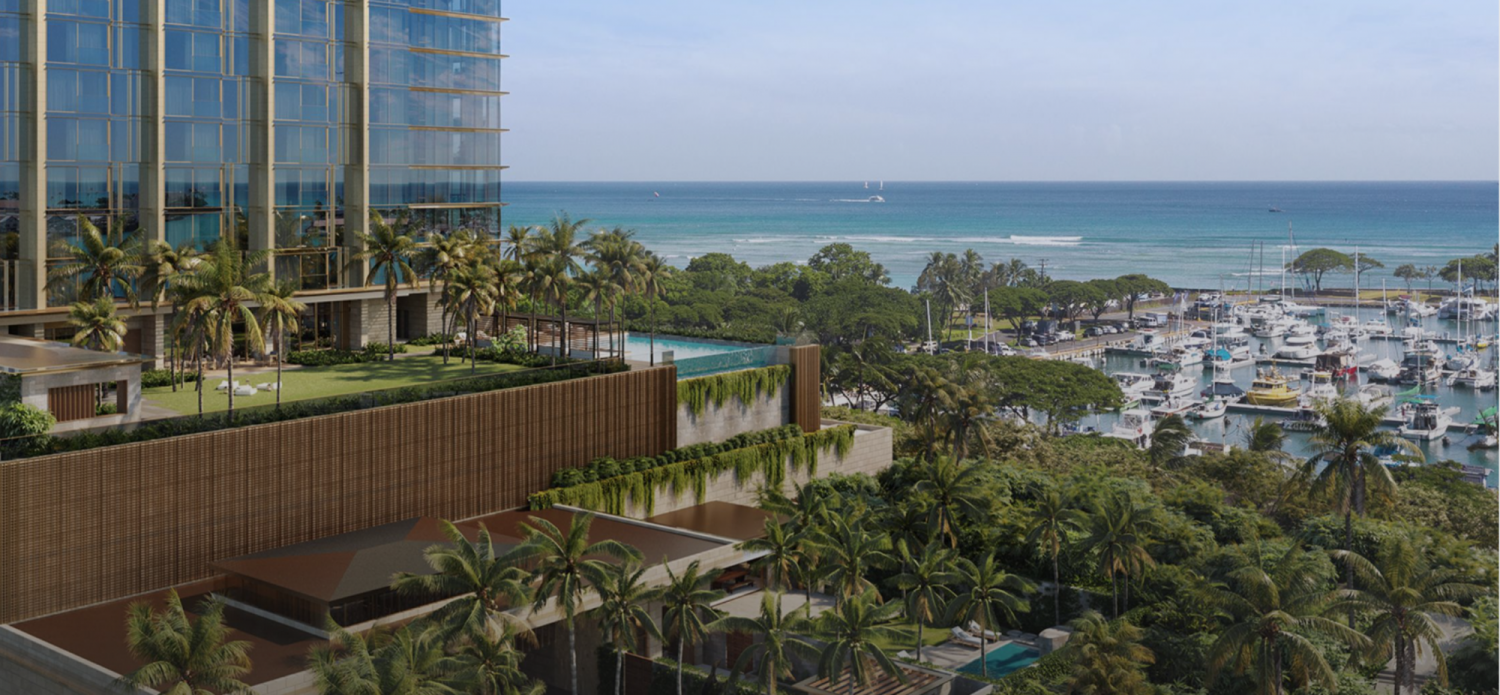 Victoria Place new condo development - Kakaako - Honolulu Hawaii